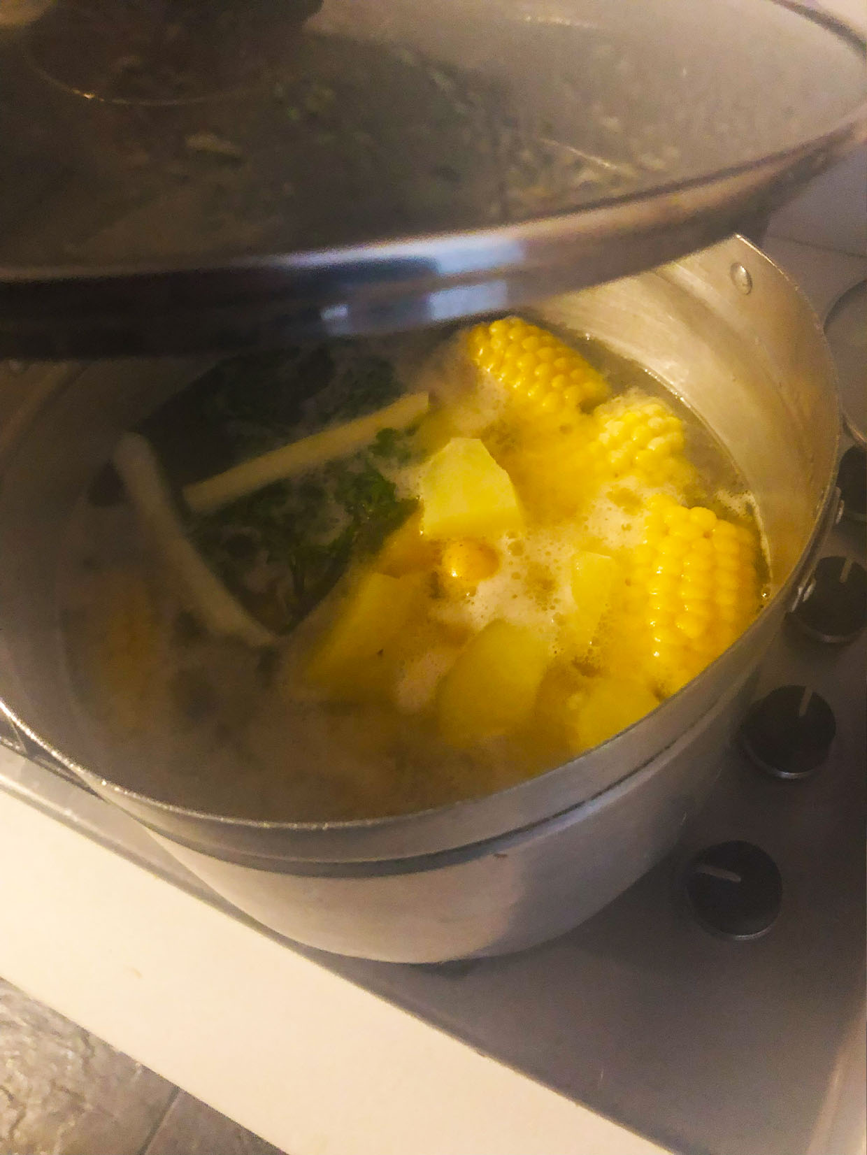 Ajiaco Bogotáno - Traditional National Dish from Colombia - icookedameal
