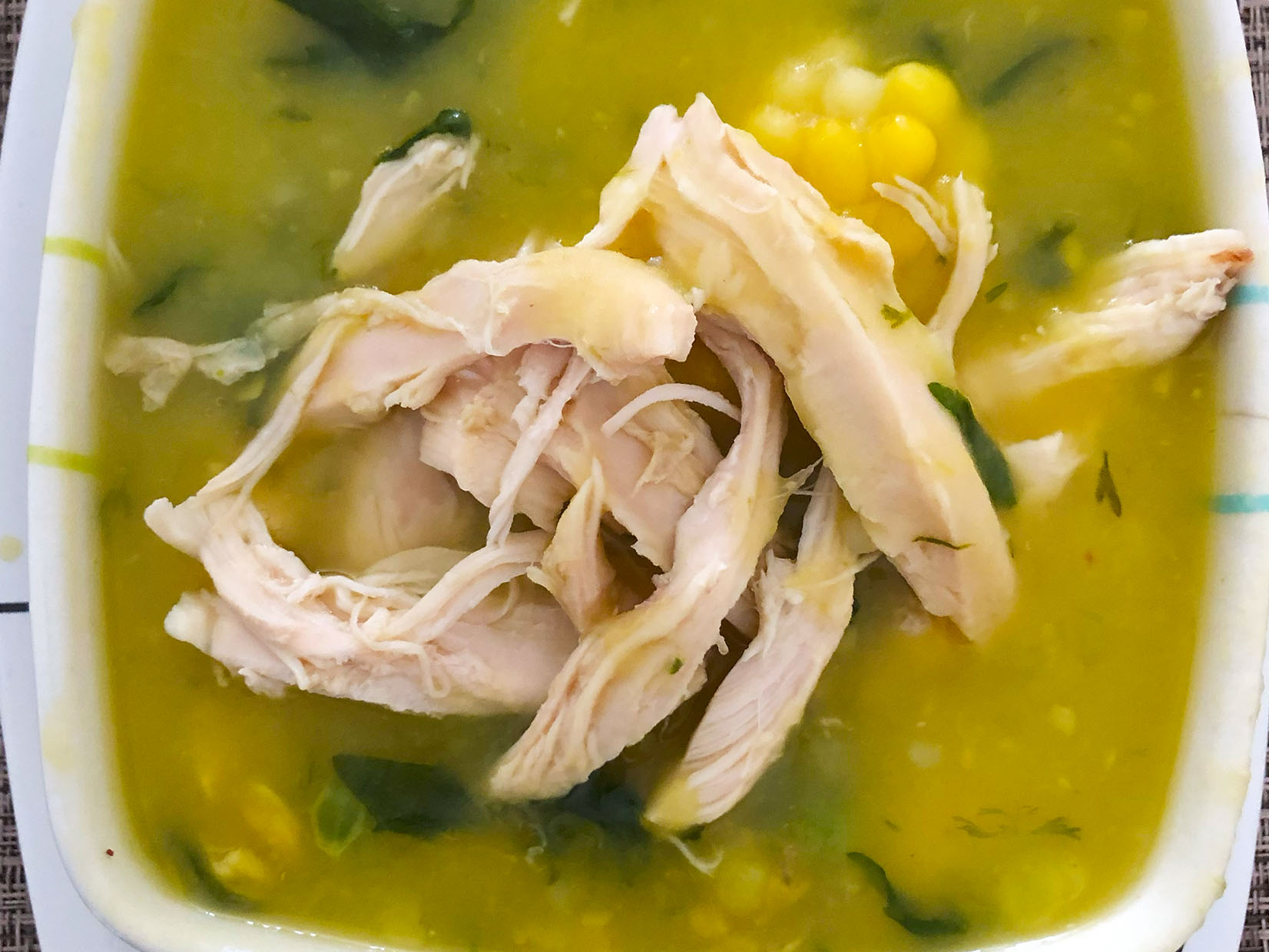 Ajiaco Bogotáno - Traditional National Dish from Colombia - icookedameal